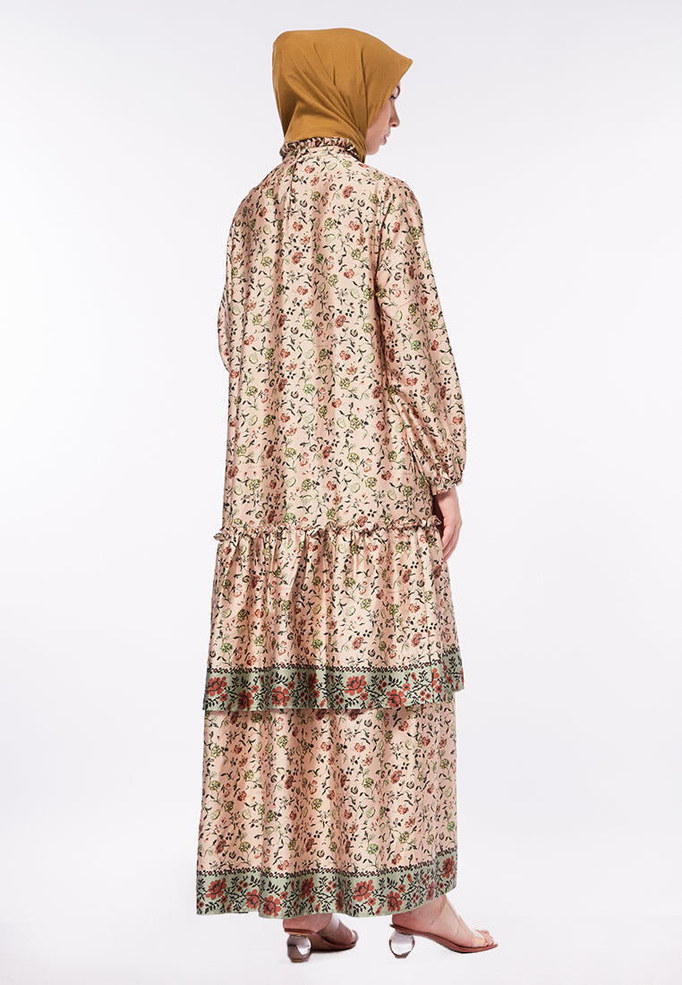 PRINTED TIERED DRESS | Jenahara