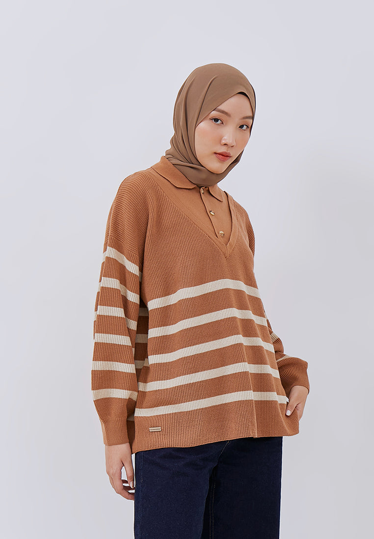 STRIPES KNIT TOP | Jenahara
