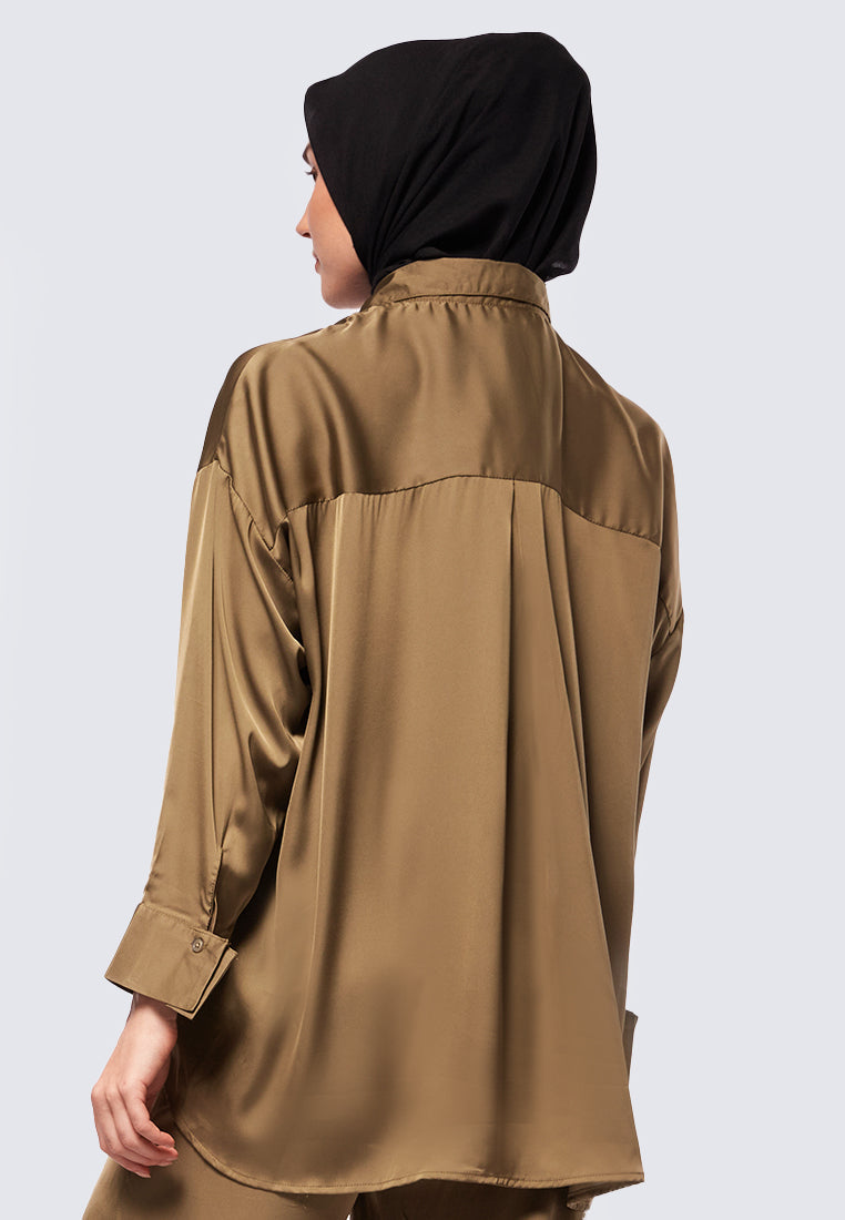 SATIN SHIRT | Jenahara