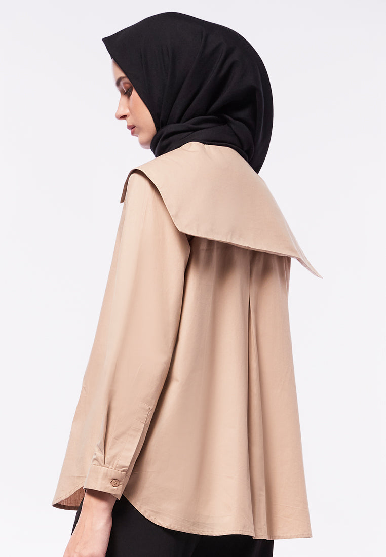 OVERSIZE COLLAR SHIRT | Jenahara