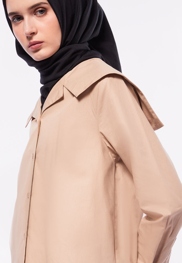 OVERSIZE COLLAR SHIRT | Jenahara